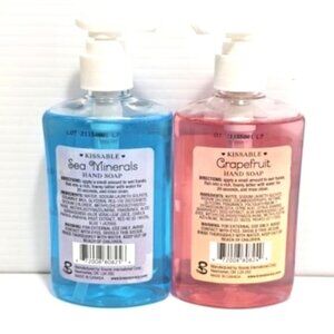 Kissable | Bath & Body | Bne New 2x Kissable Hand Soap Grapefruit Sea ...